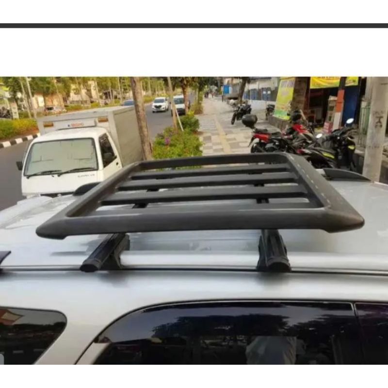 Jual paket crosbar jepit roof rail+ roof RAck urban mobil wuling ...