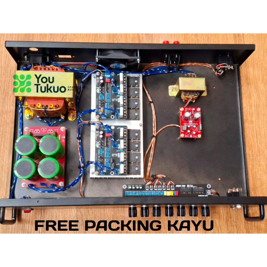 Jual power amplifier rakitan 10 ampere ct 45v TOA / MID high | Shopee Indonesia
