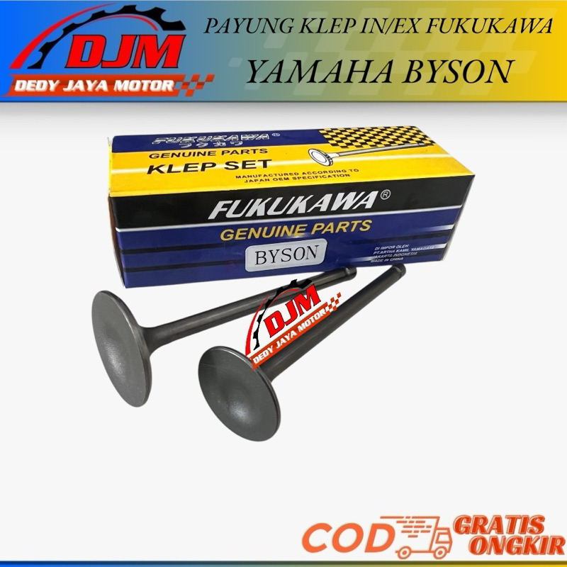 Jual Payung klep set Yamaha Byson Karbu IN/EX Byson Injeksi Original ...