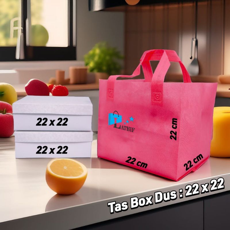 Jual ( 12 PCS ) Tas Box Dus Pres 22x22 | Tas Kotak Nasi | Tas Hajatan Harga Per Lusin | Shopee ...