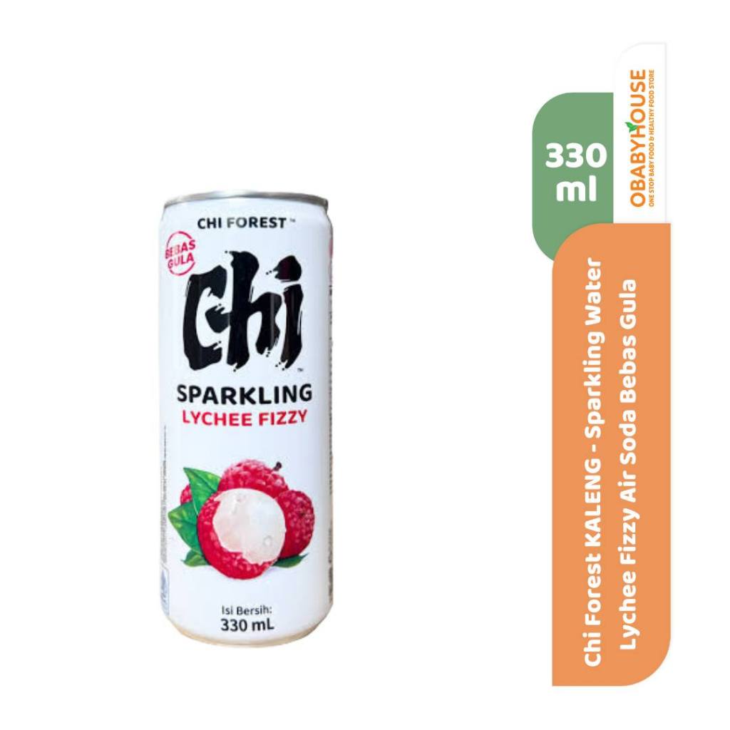 Jual Chi Forest Kaleng 330 ml - Sparkling Water Lychee Fizzy Air Soda Bebas Gula | Shopee Indonesia
