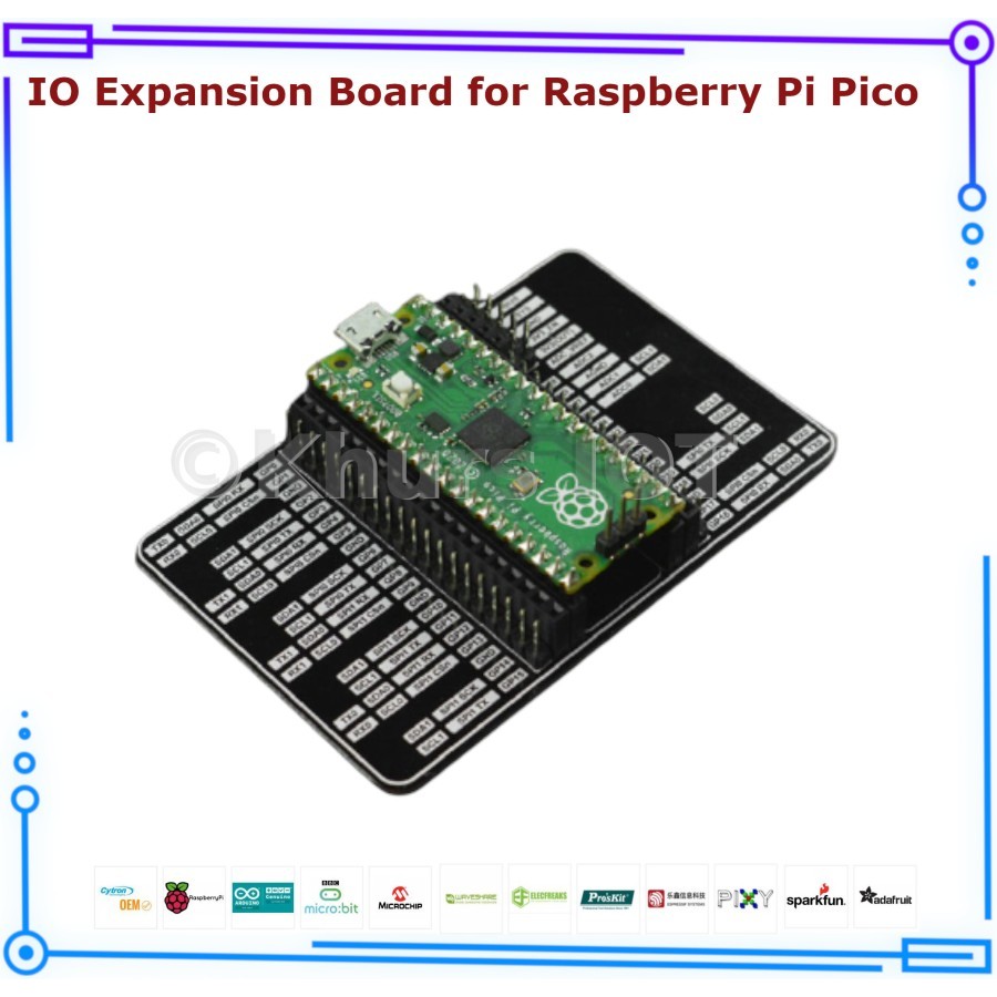 Jual DFRobot - IO Expansion Board for Raspberry Pi Pico | Shopee Indonesia