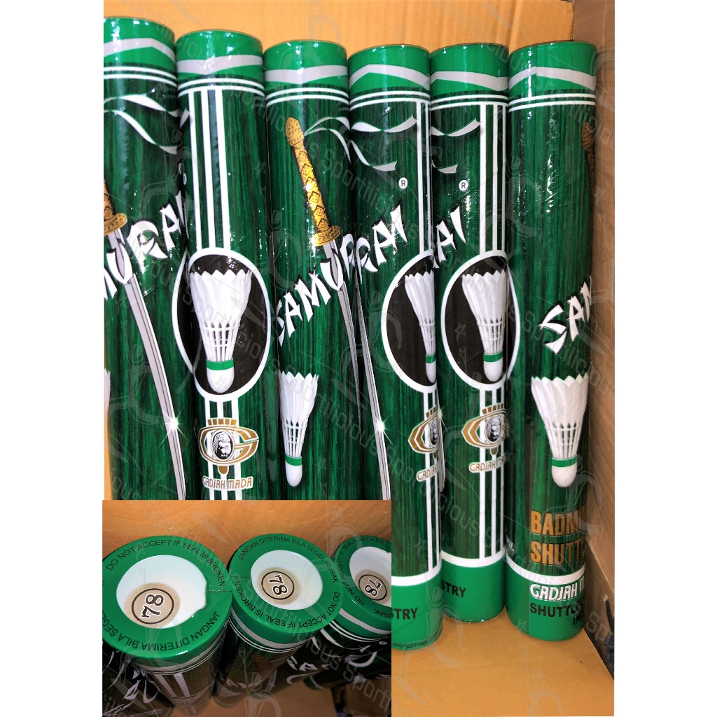 Jual KOK BULUTANGKIS SAMURAI HIJAU isi 12 BUAH ORIGINAL | Shopee Indonesia