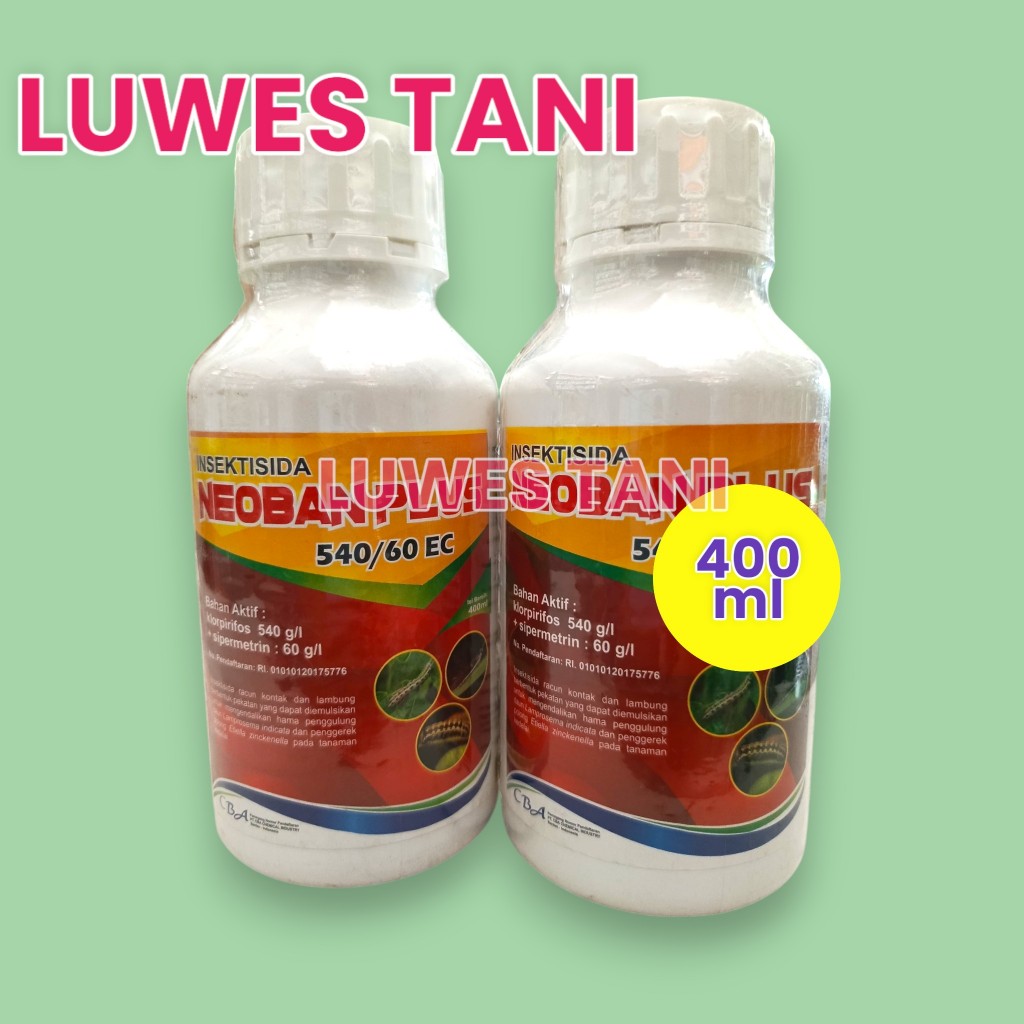 Jual NEOBAN PLUS 540/60EC 400 ml Insektisida Klorpirifos sipermetrin ...