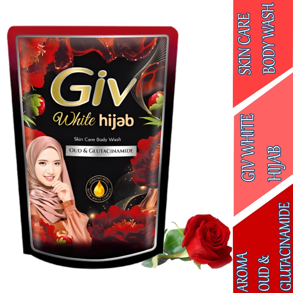 Jual Sabun Cair Aroma Glutacinamide - Giv White Hijab - Skincare Body ...