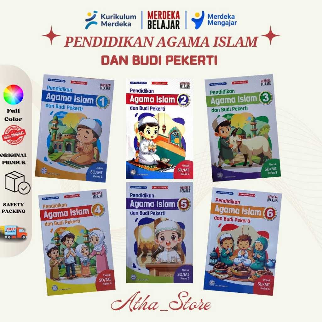 Jual BUKU SISWA PENDIDIKAN AGAMA ISLAM DAN BUDI PEKERTI (PAI) KELAS 1, 2, 3, 4, 5, 6 KURIKULUM ...