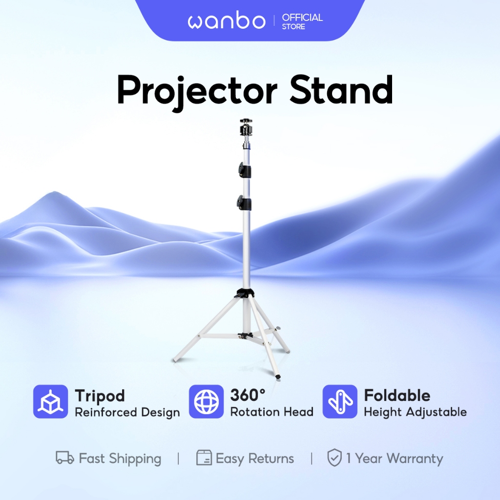 Jual Wanbo Projector Holder Projector Folding Floor Stand Not ...