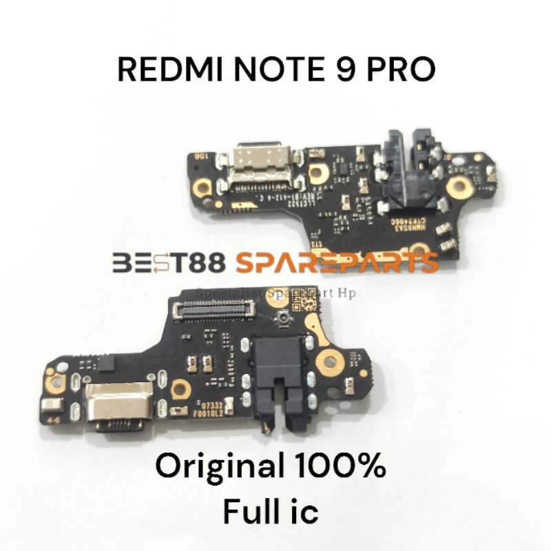 Jual Pcb Konektor Charger / Papan Con Cas Xiaomi Redmi Note 9 Pro ...