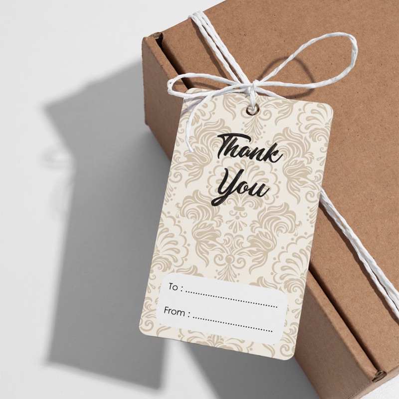 Jual Hang Tag Thankyou Batik Label Limited Edition | Shopee Indonesia