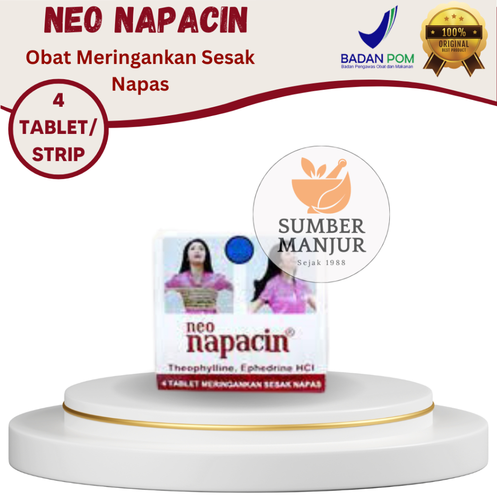 Jual NEO NAPACIN STRIP isi 4 Tablet - KEMASAN BARU | Shopee Indonesia