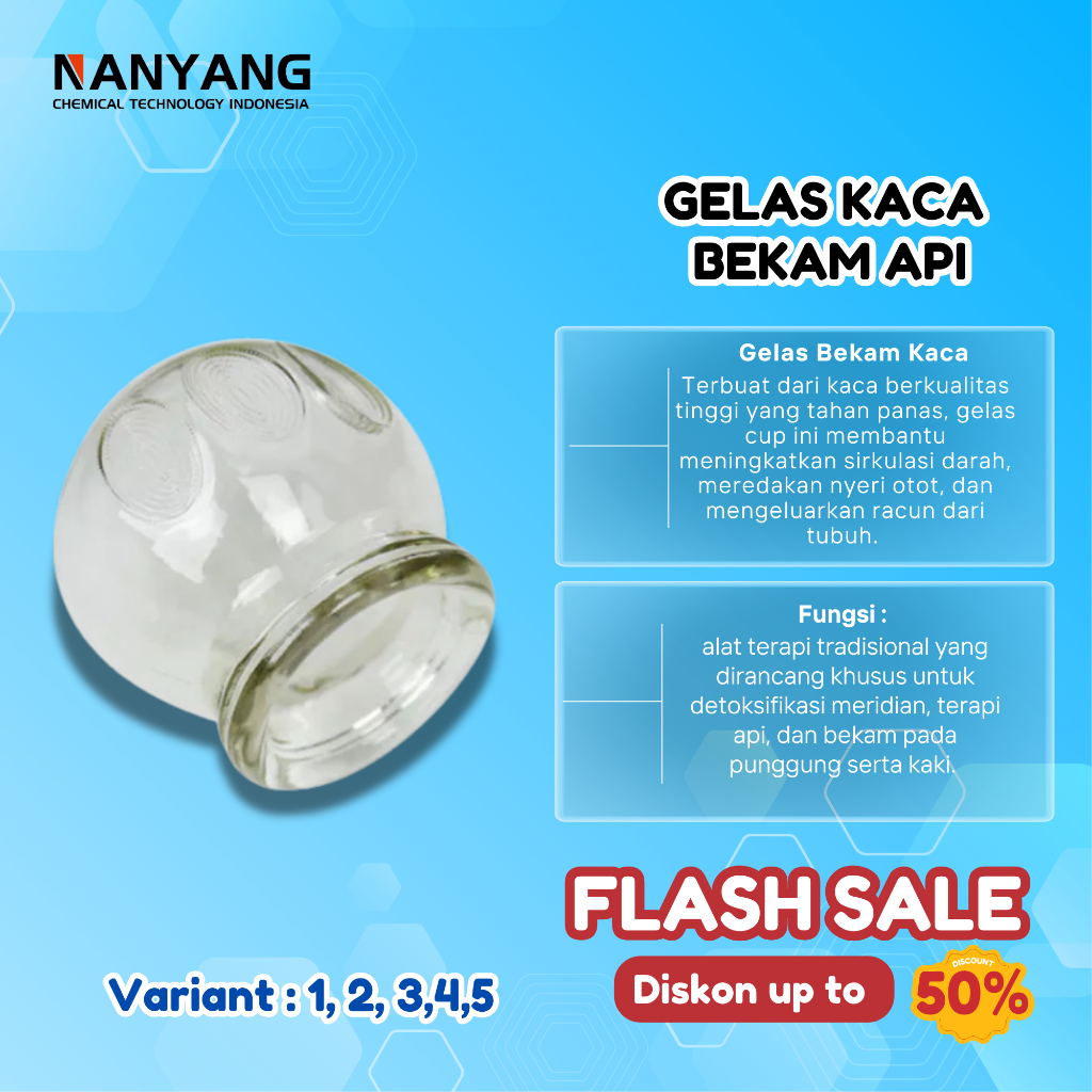Jual Gelas Bekam Api / Cup Bekam Api (Bahan Kaca) 1# | Shopee Indonesia
