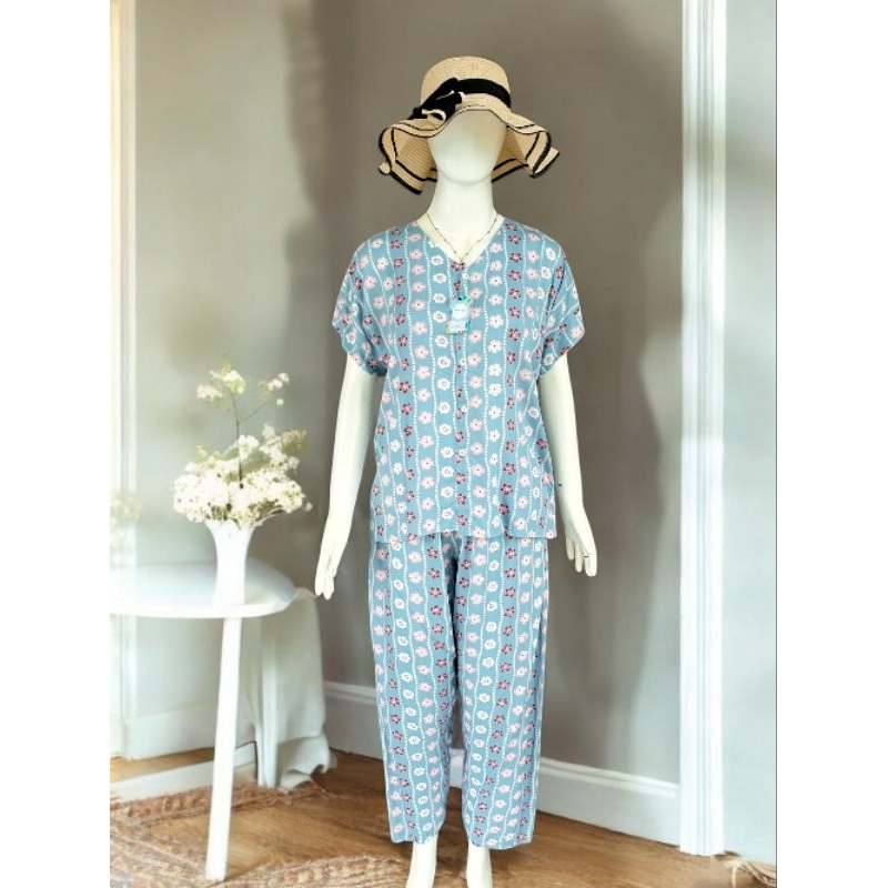 Jual LIDYA ONE SET/PIYAMA/PAJAMAS/BAJU TIDUR | Shopee Indonesia