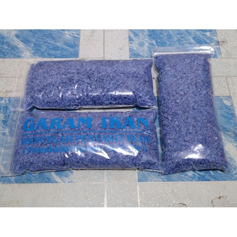Jual Garam Ikan Biru 500 gram / Methylene Blue / Garam ikan Aquarium ...