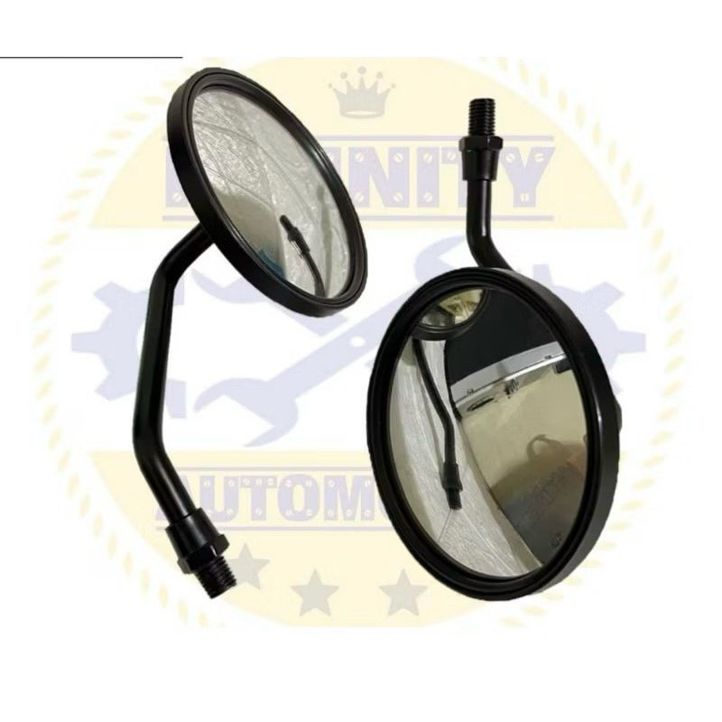 Jual Spion vespa matic mini Bulat black Kaca Cembung Model Vespa ...