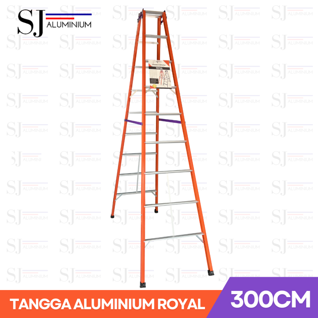 Jual Tangga Aluminium ROYAL - Tangga Lipat Aluminium Jumbo / Tangga ...