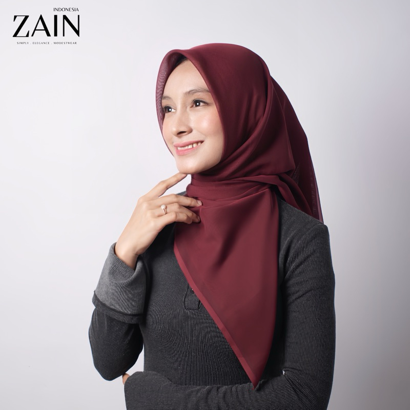 Jual Zain Indonesia - Hijab Paris Japan Exclusive ( Hijab Segi Empat ) | Shopee Indonesia