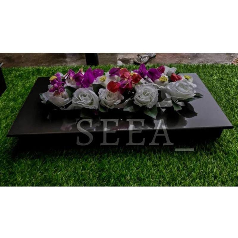 Jual SEEA - TABURAN BUNGA MAKAM KUBURAN GRANIT TILE 50*60 | Shopee ...