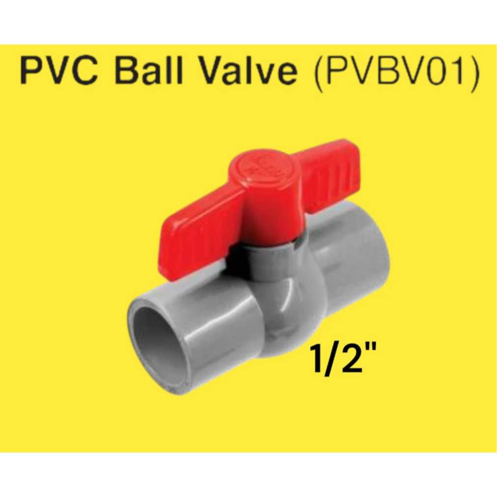 Jual unnu balvave/stop kran 1/2" gagang merah | Shopee Indonesia