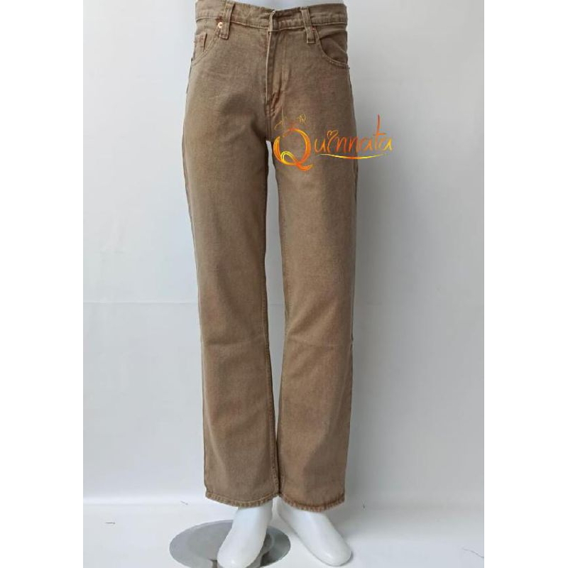 Jual CELANA PANJANG PRIA CELANA JEANS PRIA WARNA MOCCA BAHAN DENIM ...