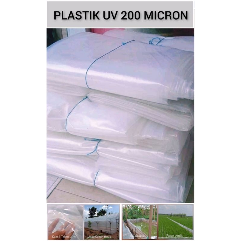 Jual Plastik UV 200 micron 14x4 meter | Shopee Indonesia