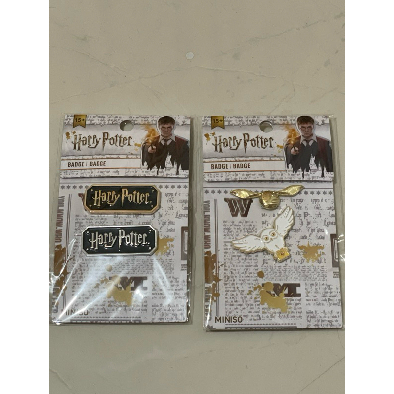 Jual Miniso X Harry Potter Bagde / Bros / Pin (READY) | Shopee Indonesia
