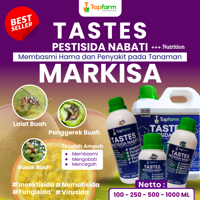 Jual Obat Hama Daun Markisa / Obat Ulat Buah Markisa / Obat Lalat Buah ...