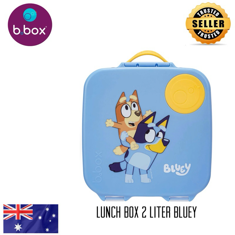 Jual Disney Marvel Bluey Bbox Lunch Box 2 liter Mermaid Frozen Spidey ...