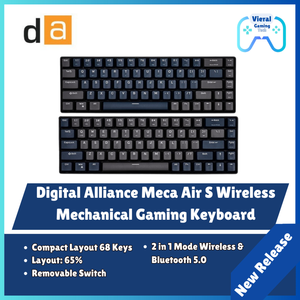 Jual Digital Alliance Meca Air S Wireless Mechanical Gaming Keyboard ...