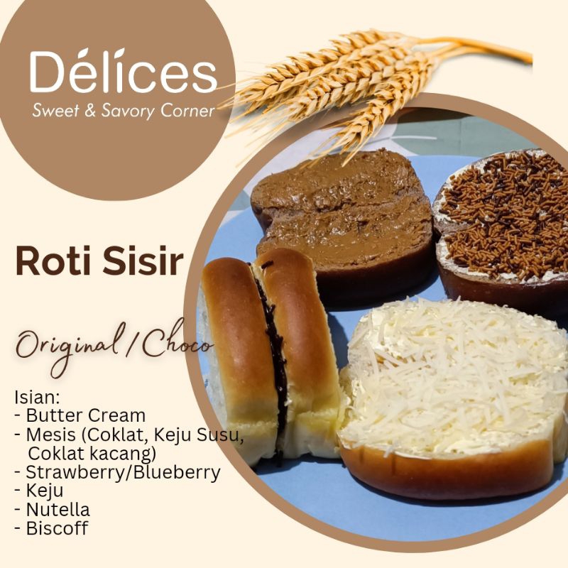 Jual Roti Sisir Original dan Choco bahan premium dengan aneka pilihan ...