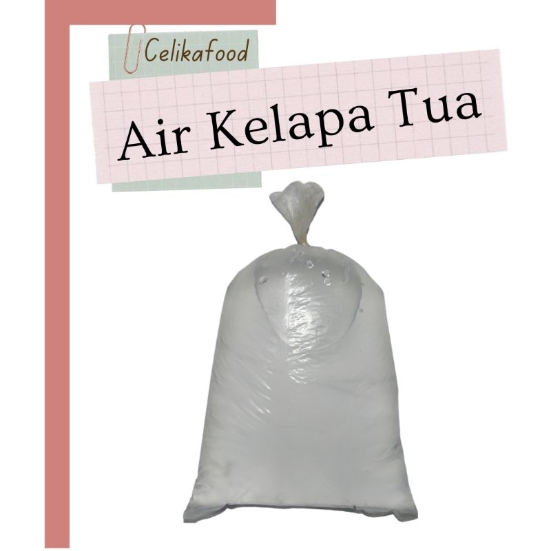 Jual Air Kelapa Tua 1 Bungkus Fresh Coconut Water | Shopee Indonesia