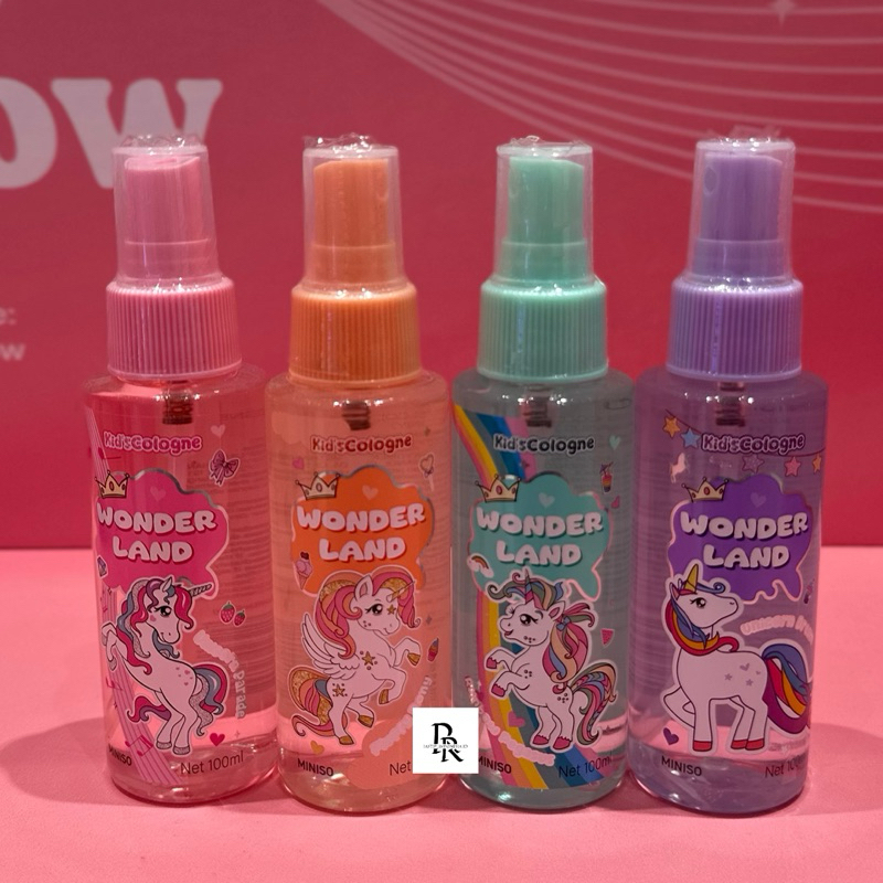Jual Miniso x Wonder Land - Wonderland Kid’s Cologne Body Mist ...