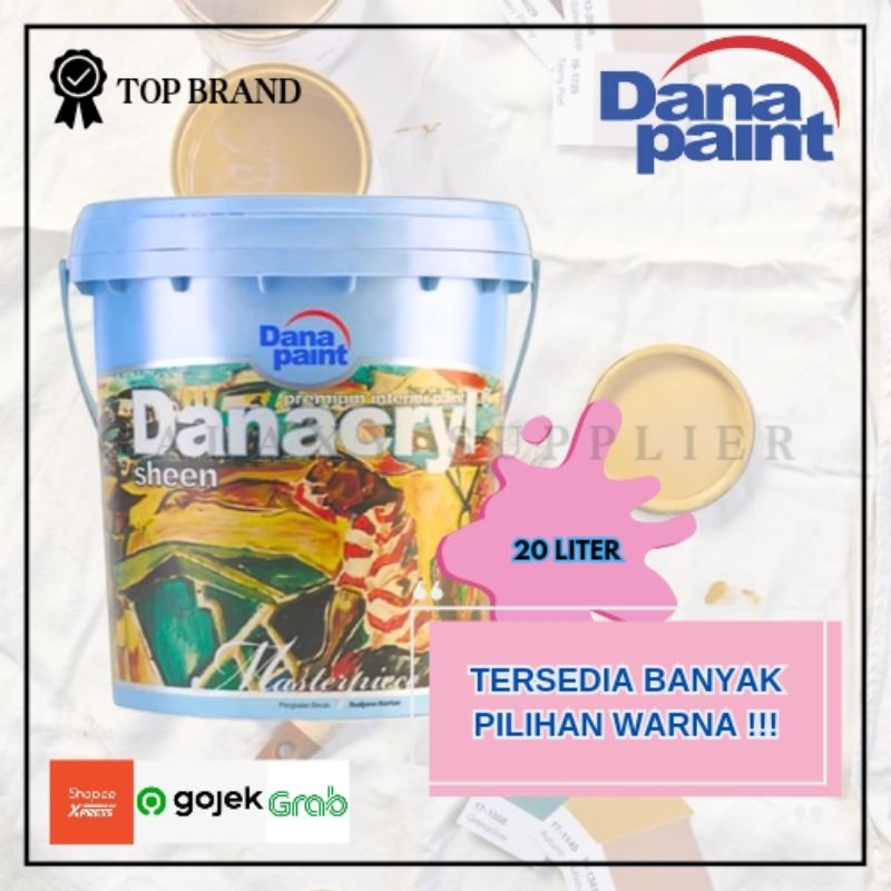 Jual [READY STOCK] DANAPAINT - DANACRYL SHEEN PREMIUM INTERIOR PAINT 20 ...