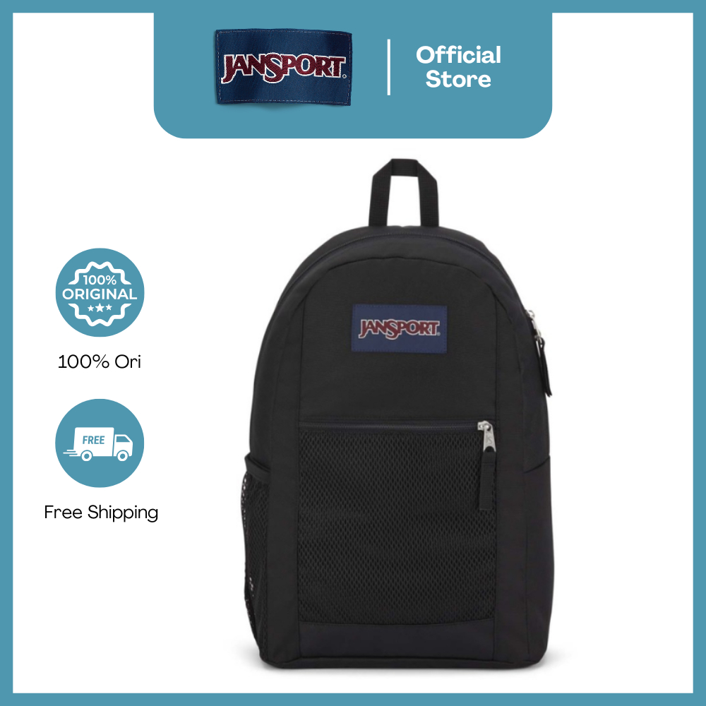 Jual JanSport Tas Ransel / Backpack / Daypack Zone Pack Black | Shopee ...