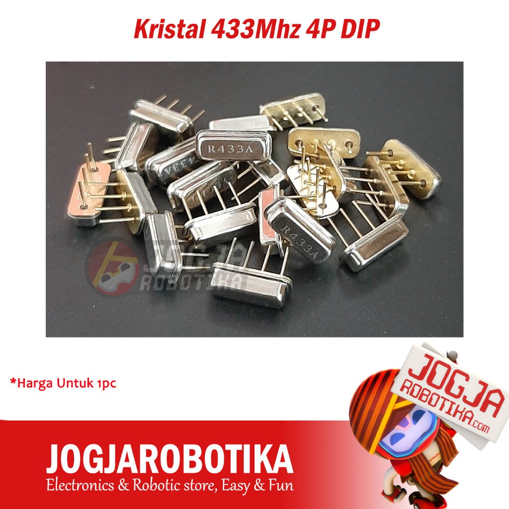 Jual Kristal Xtal 433Mhz 433 Mhz 4P 4 PIN DIP | Shopee Indonesia