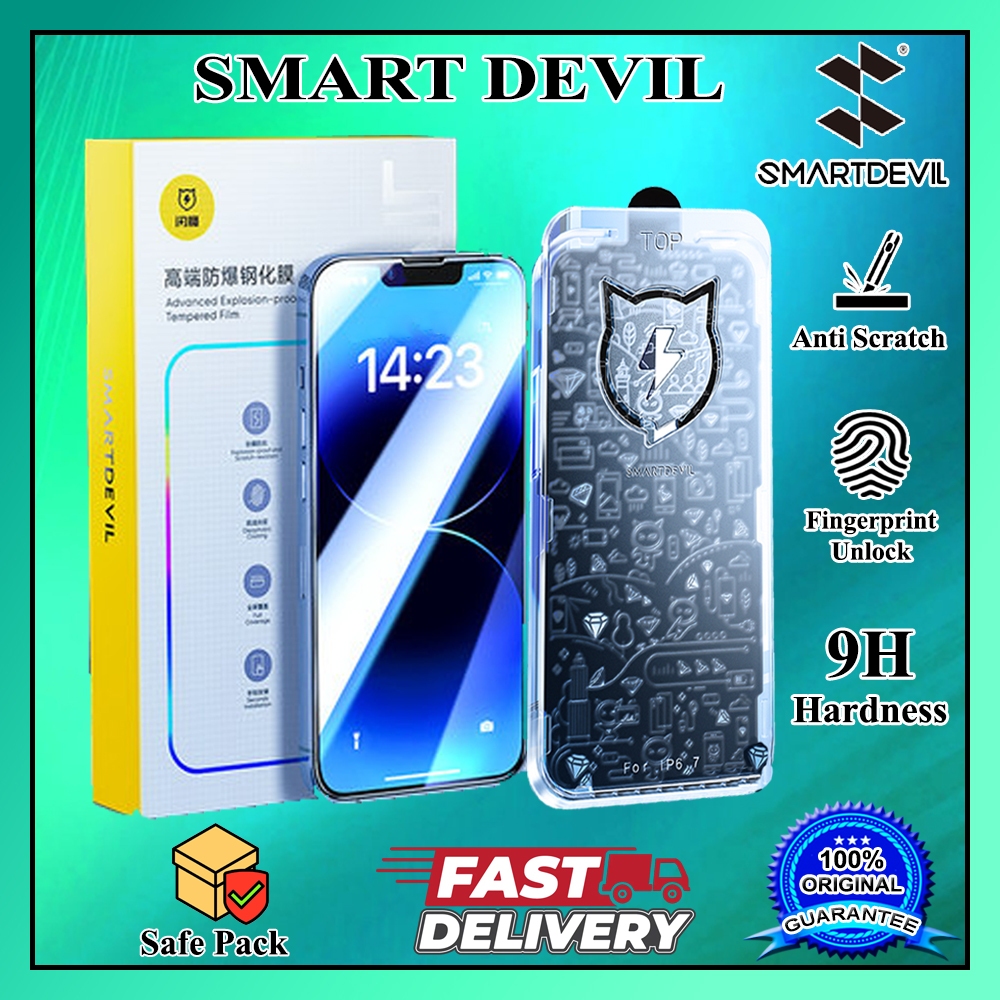 Jual Smartdevil Tempered Glass Iphone 13 Series 14 Series Varian Pro Promax Plus Super Licin ...