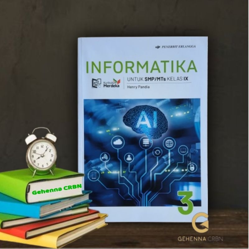 Jual Buku Informatika Untuk SMP/MTs Kelas 3 Kurikulum Merdeka by Henry P. Erlangga | Shopee ...