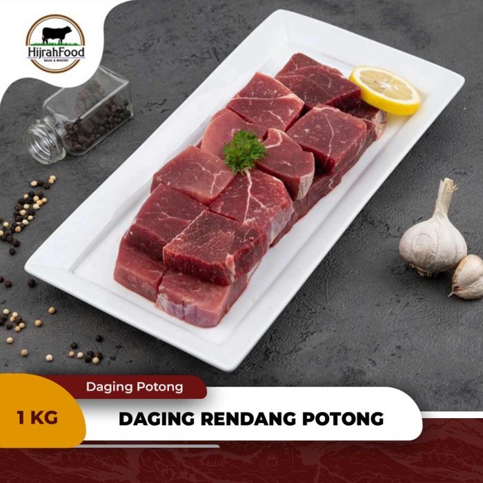 Jual Daging Rendang Potong AUS Beef Premium Portion Cutting | Shopee ...