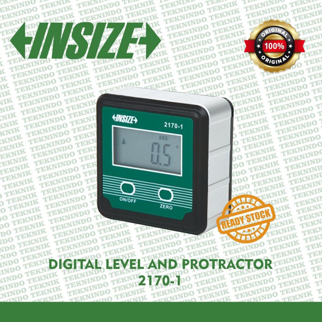Jual Insize Digital Level And Protractor Range 4 x 90 Degree 2170-1 ...
