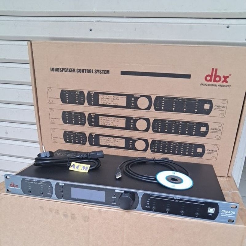 Jual SPEAKER MANAGEMENT DBX CX2400 2 INPUT 4 OUTPUT DBX CX 2400 | Shopee Indonesia