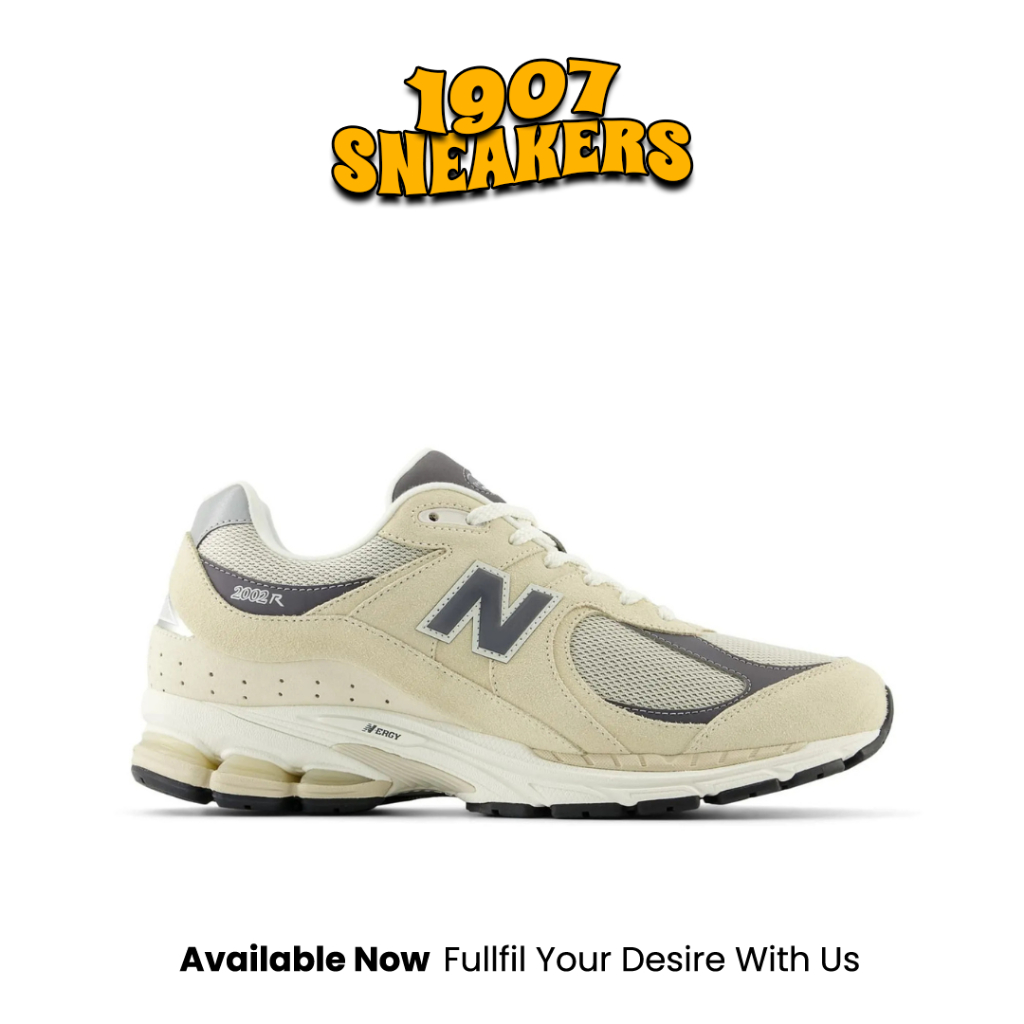 Jual Sepatu Sneakers Unisex New Balance 2002 - Beige ORIGINAL ...