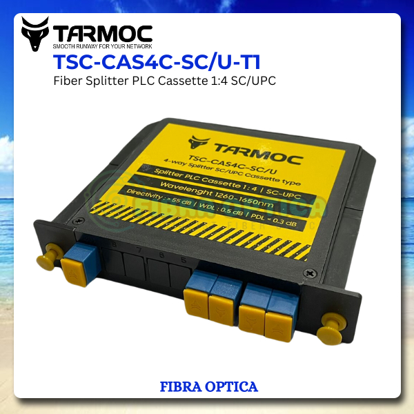 Jual Fiber Optic Passive Splitter PLC Box 1:4 SC UPC|FTTH Splitter BOX ...