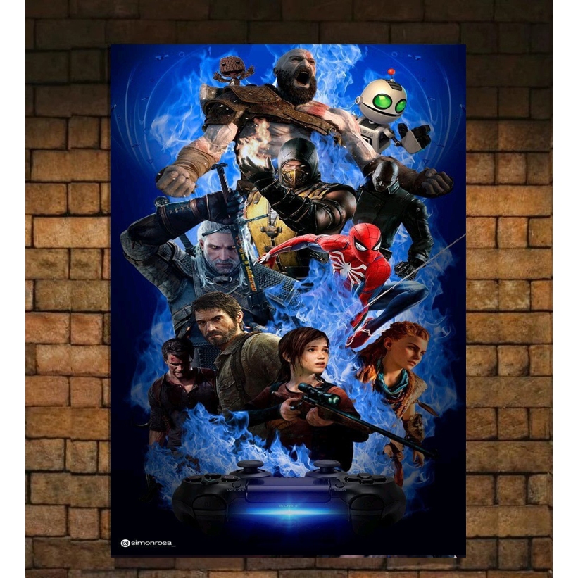 Jual Poster Rental PlayStation Game | Shopee Indonesia