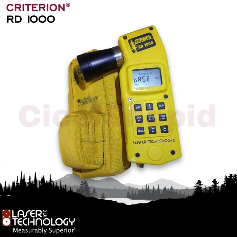 Jual Laser Technology Criterion RD 1000 BAF Scope and Dendrometer Alat ...