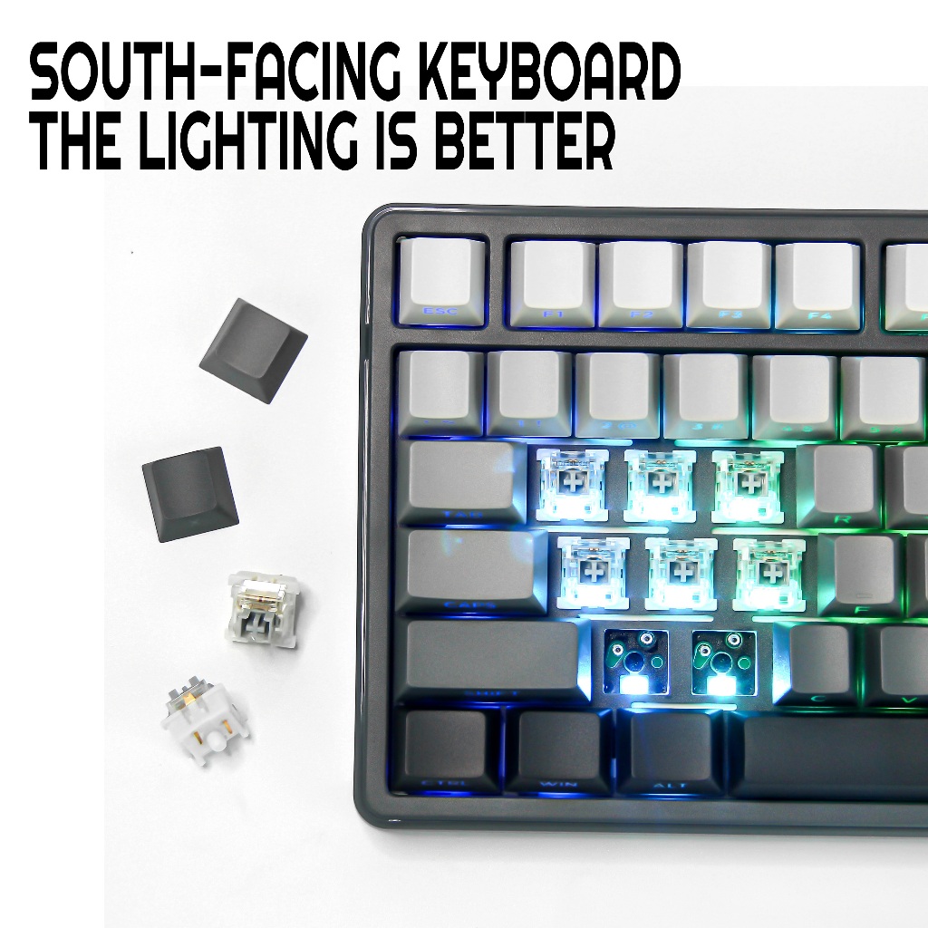 Jual Furycube ZT99 PRO Wired Mechanical Keyboard RGB South Facing ...