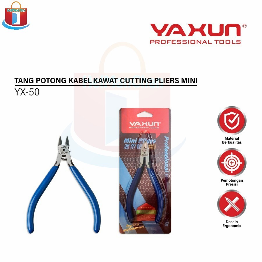 Jual YAXUN YX50 Tang potong kabel kawat Cutting Pliers wire Tang ...