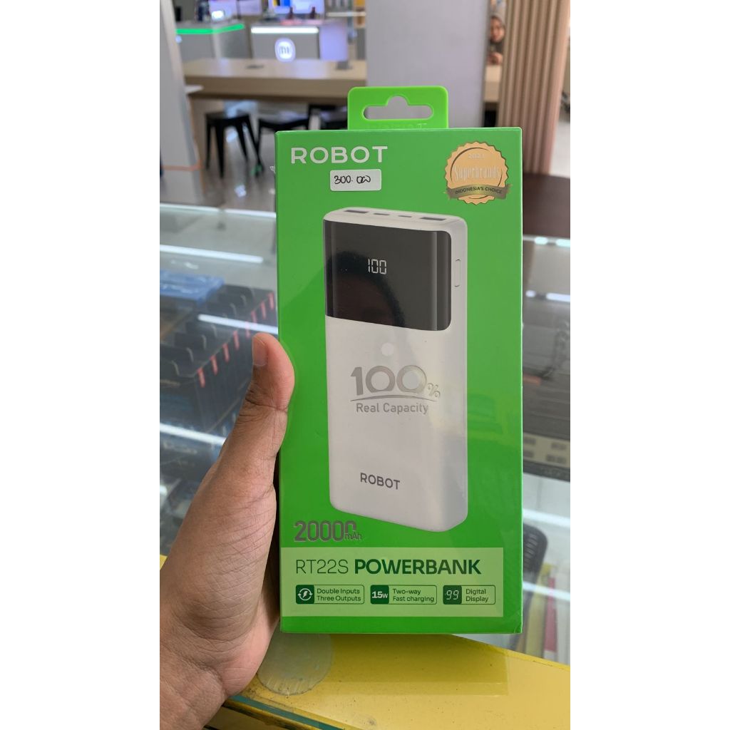 Jual Powerbank Robot RT 22 20000mAh | Shopee Indonesia
