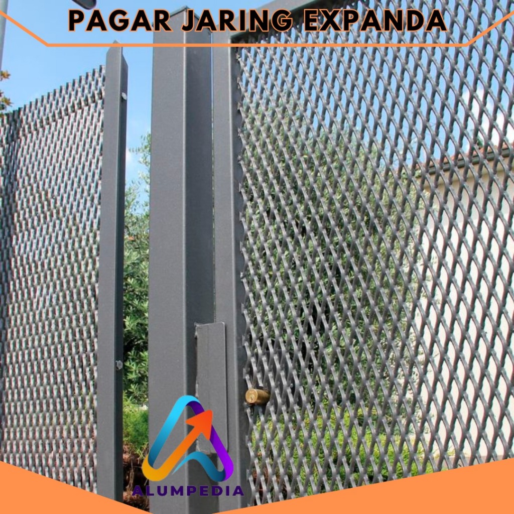 Jual PAGAR PLAT JARING PERFORATED GERBANG PLAT JARING EXPANDA PAGAR ...