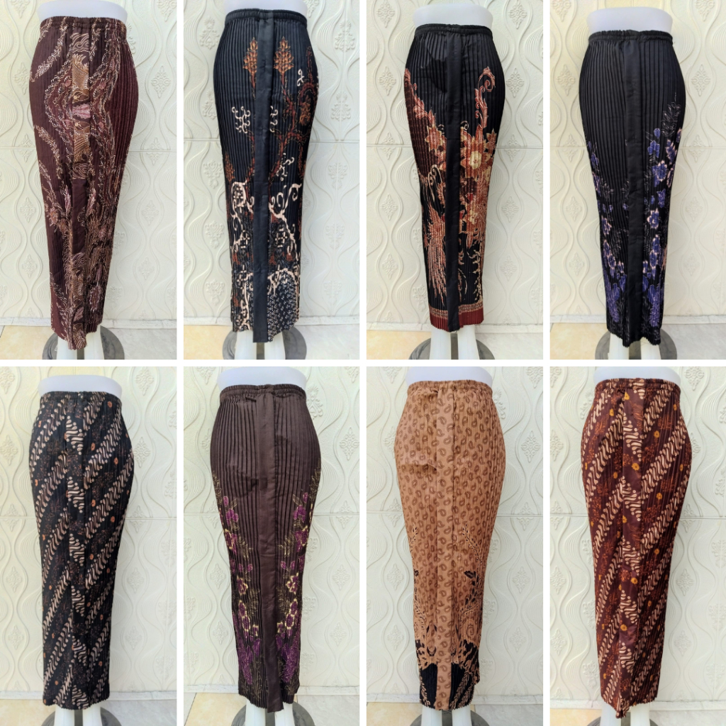 Jual Rok Plisket Wiru Batik Termurah Rok Kondangan Nikah Rok Span ...