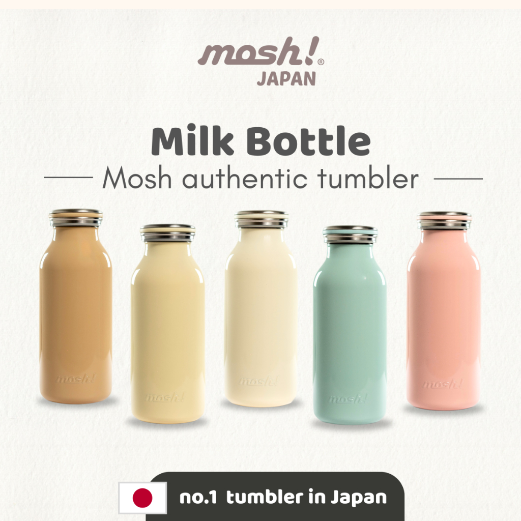 Jual Mosh Milk Bottle - Botol Minum Stainless Steel 600ml | Tumblr ...