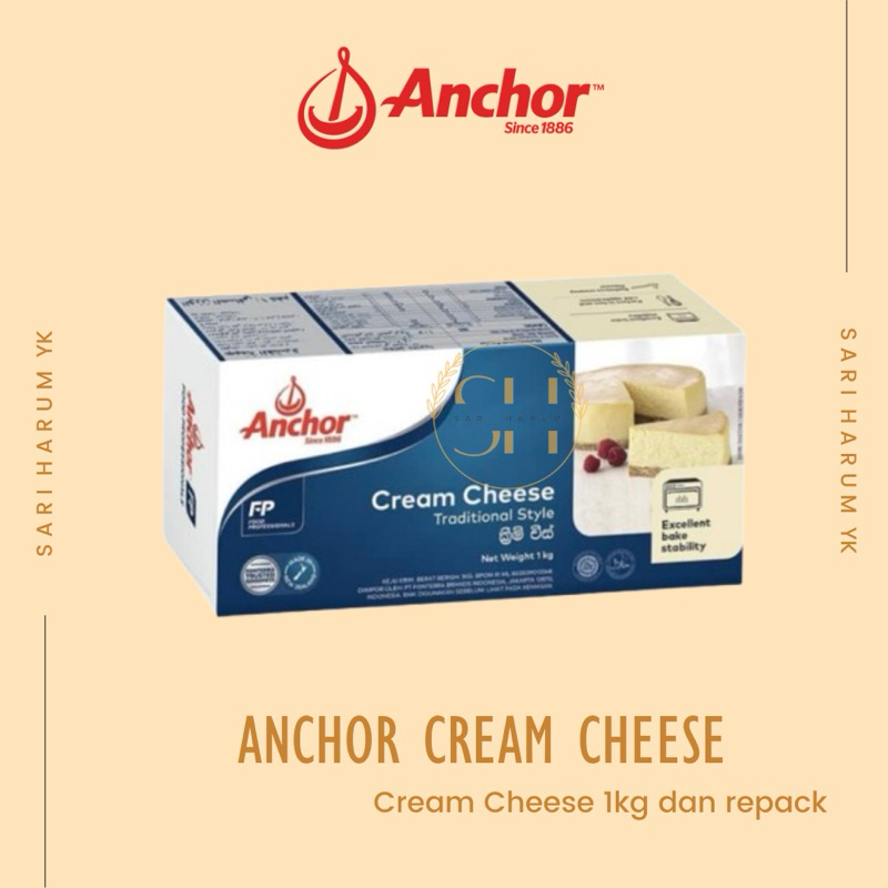 Jual Cream Cheese | Krim Keju | Cream Keju | Cheesecake | Anchor Cream ...
